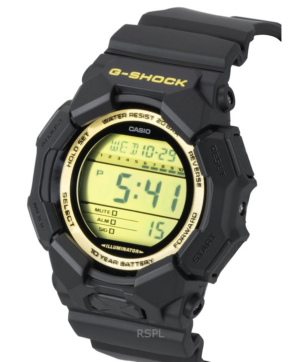 Casio G-Shock Bio-Based Resin Strap Digital Quartz GD-010GB-1A9 200M M